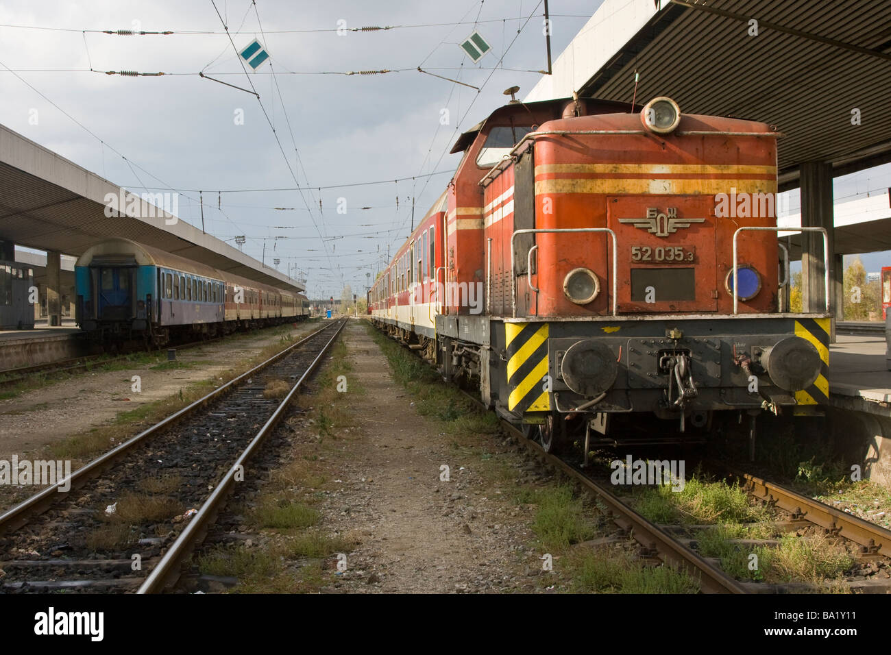 Train bulgarian bulgaria hi-res stock photography and images - Alamy
