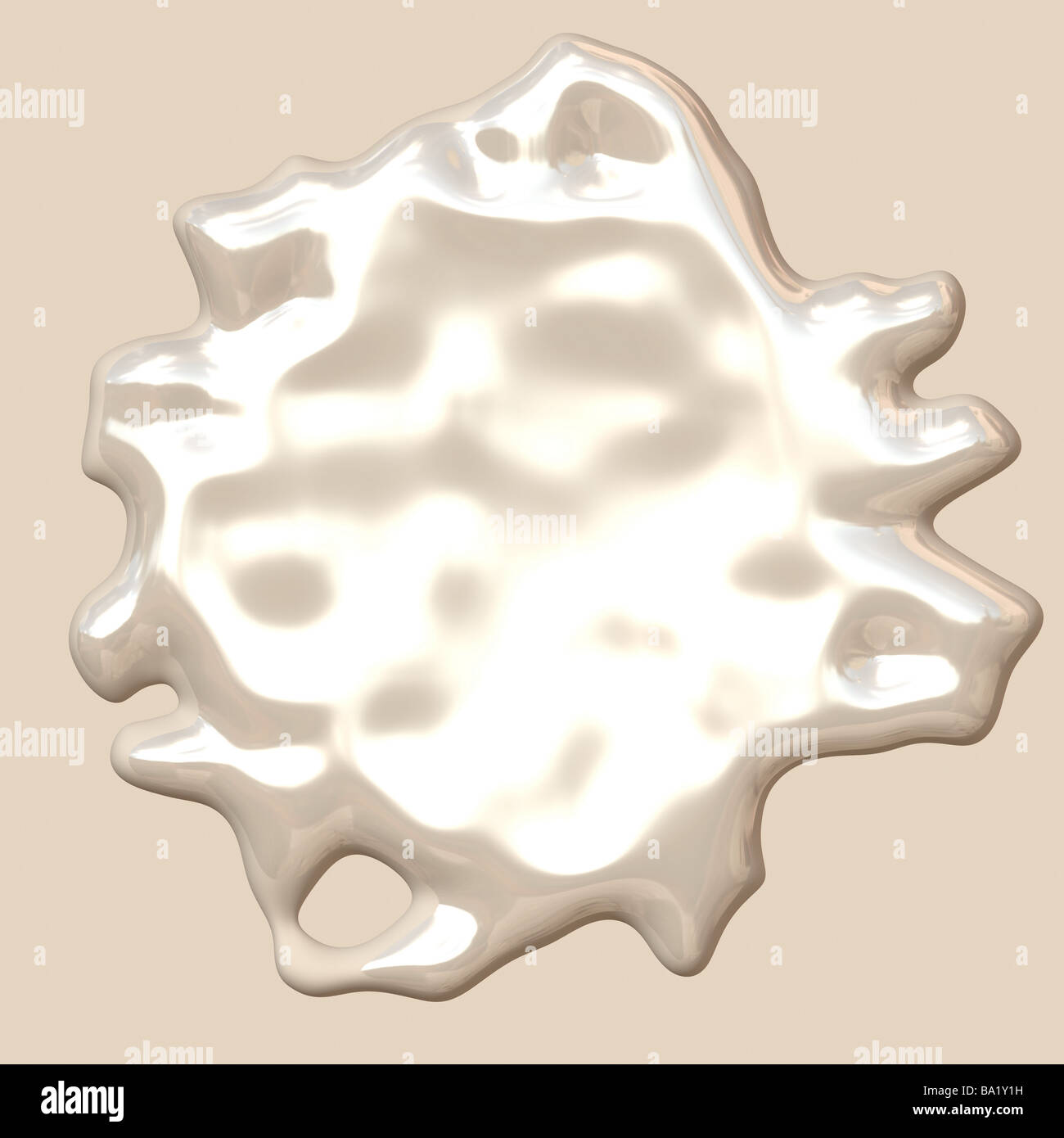 Gooey splattery splash of colorful liquid substance Stock Photo - Alamy