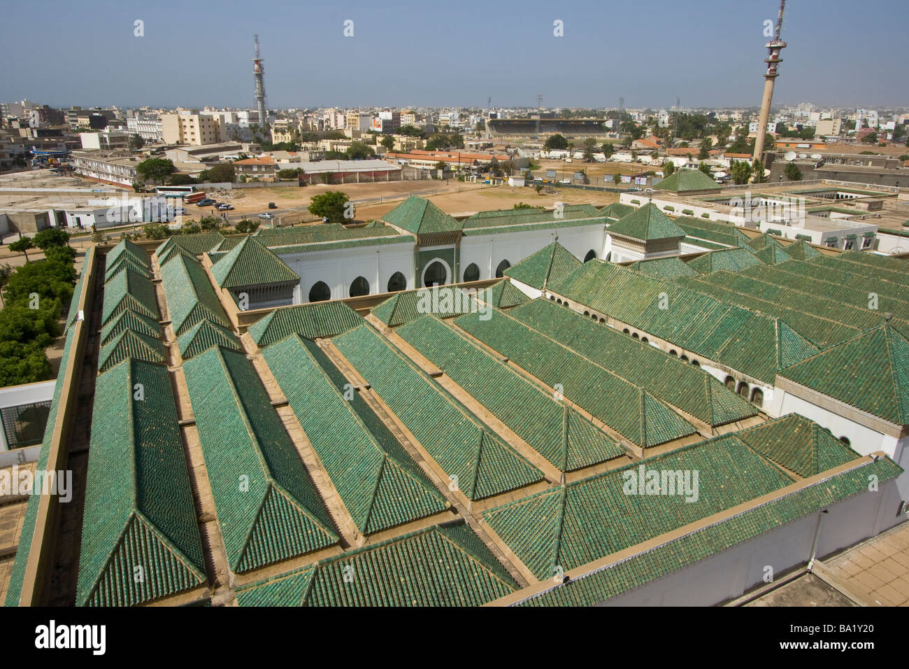 The Grand Mosque in Dakar Senegal West Africa Stock Photo - Alamy