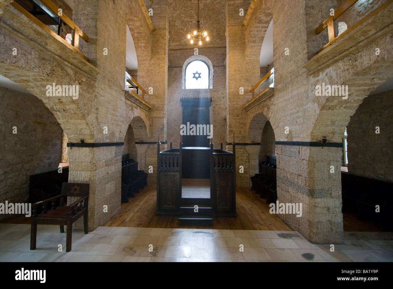 Inside the Old Jewish Synagogue in Sarajevo Bosnia and Hercegovina ...
