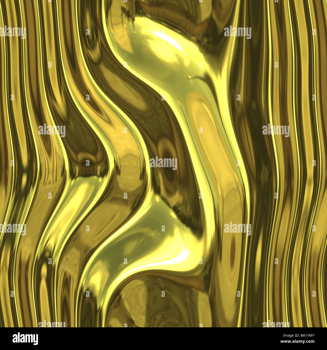 Warped reflective chromed metal surface texture background Stock Photo ...