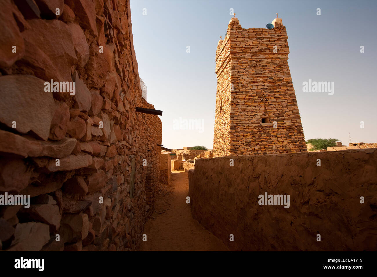 Friday Mosque in Chinguetti Mauritania Stock Photo - Alamy