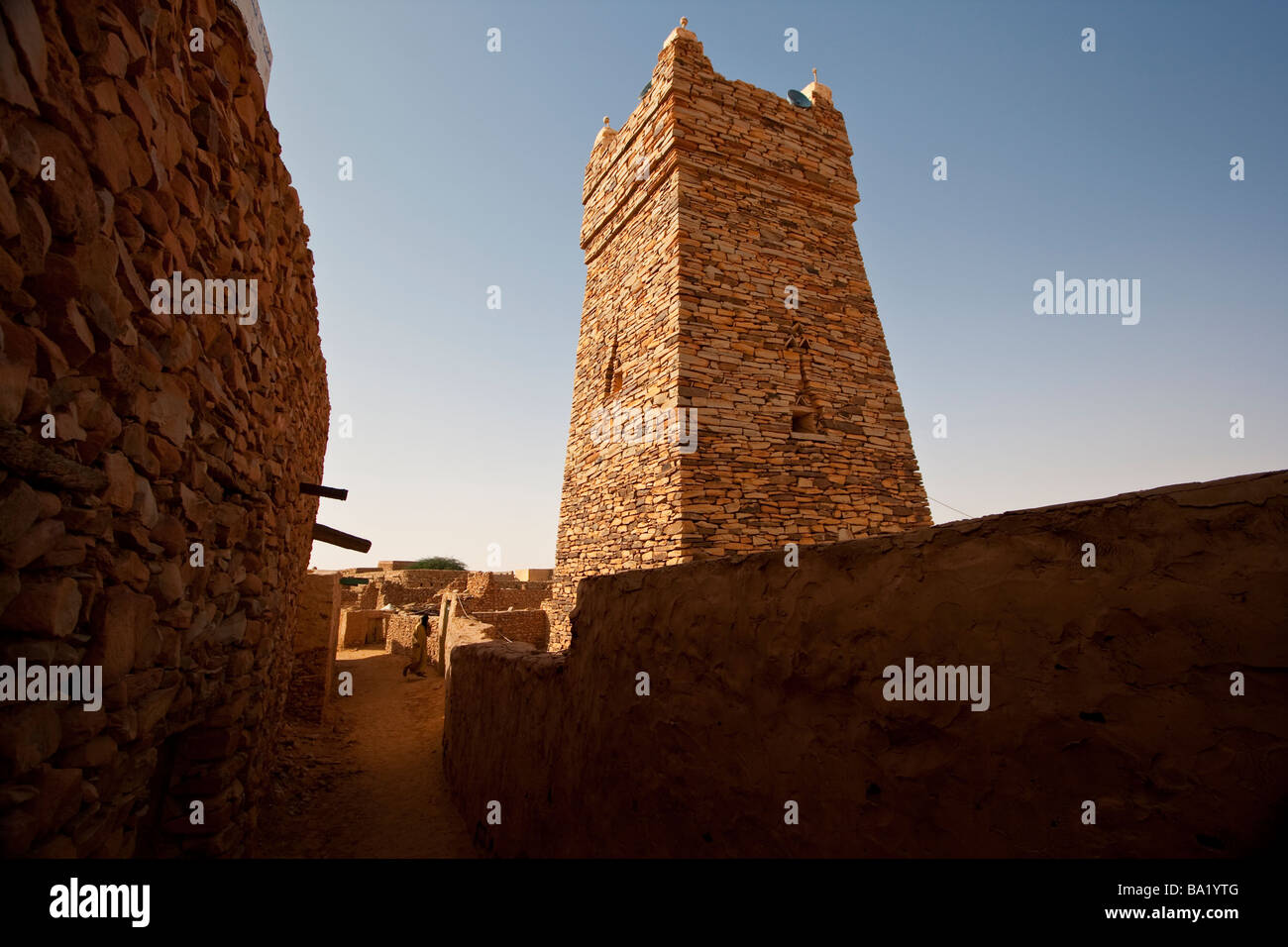 Friday Mosque in Chinguetti Mauritania Stock Photo - Alamy