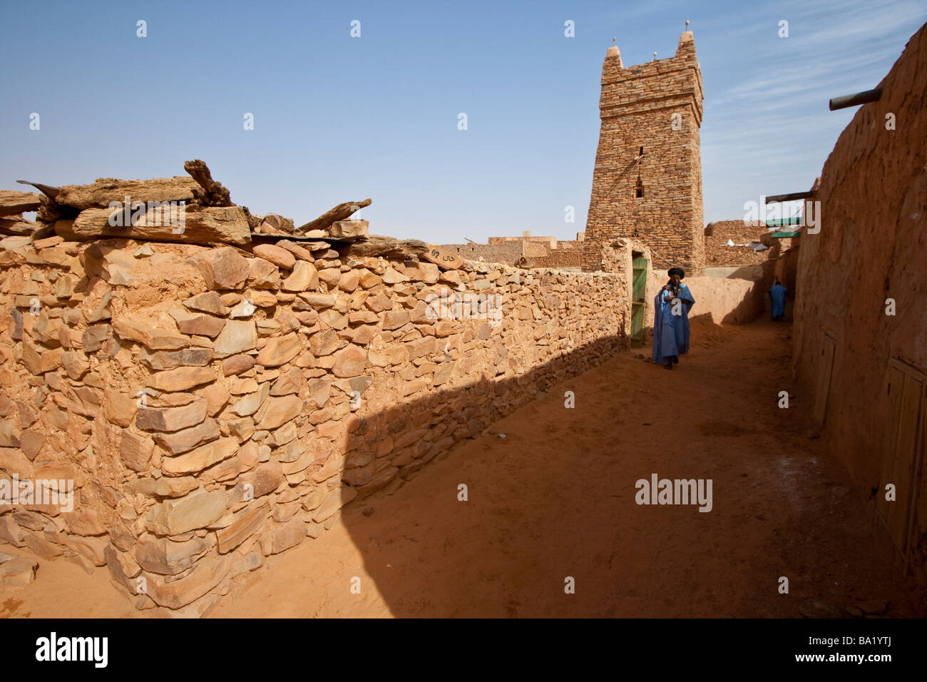 Friday Mosque in Chinguetti Mauritania Stock Photo - Alamy