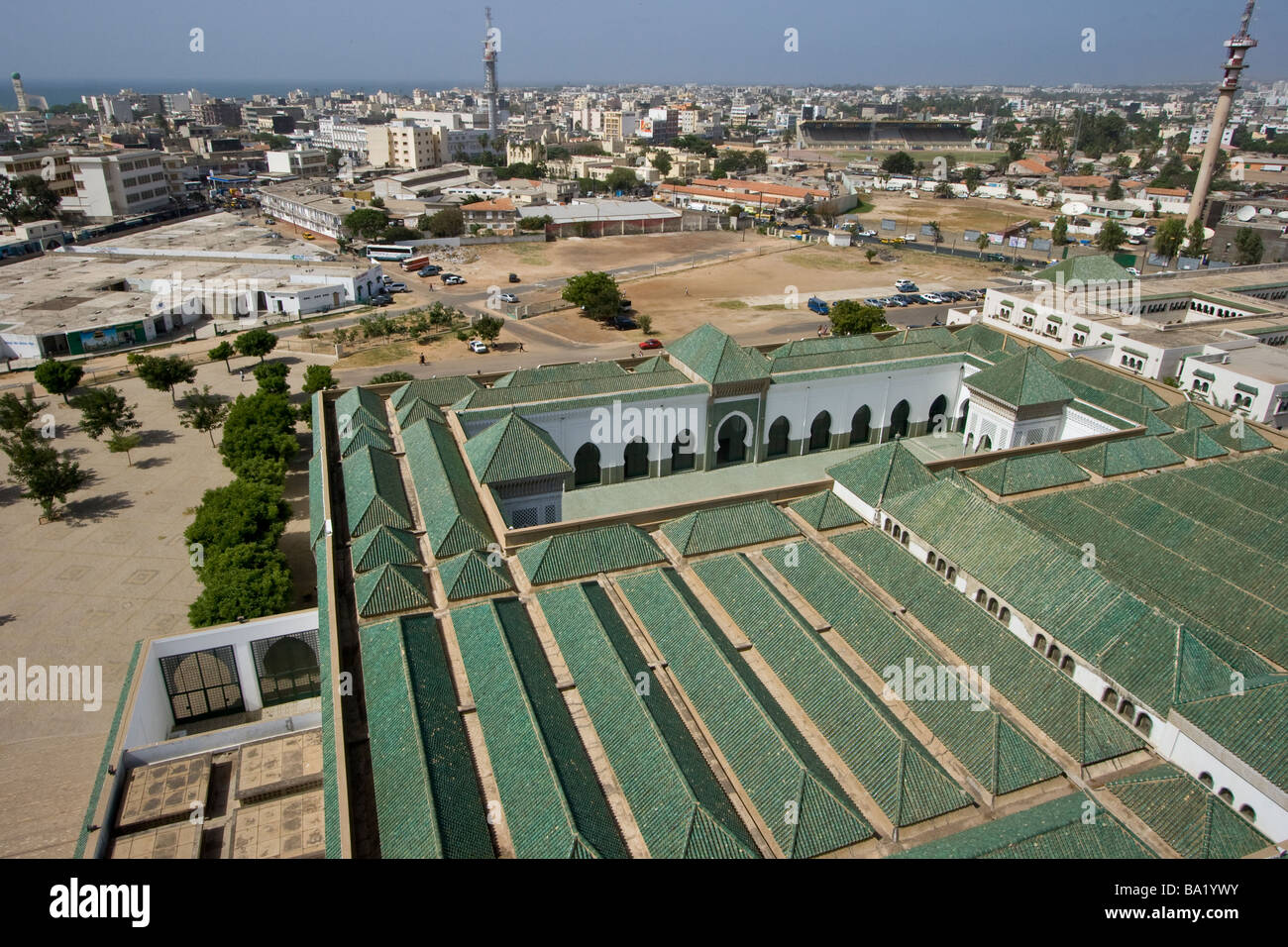 The Grand Mosque in Dakar Senegal West Africa Stock Photo - Alamy