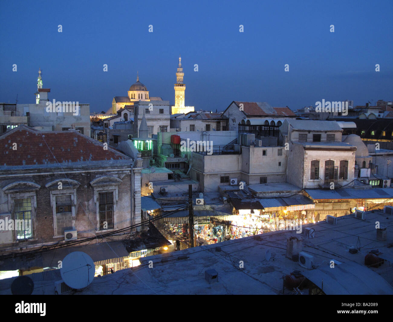 Great Umayyad or Omayyad Mosque Damascus SYRIA Gran Mezquita Omeya ...