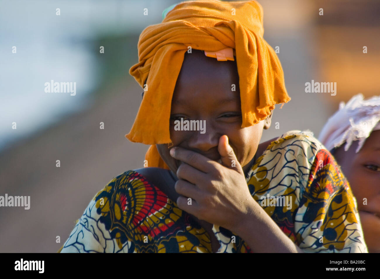 Young Girl in Segou Mali West Africa Stock Photo - Alamy