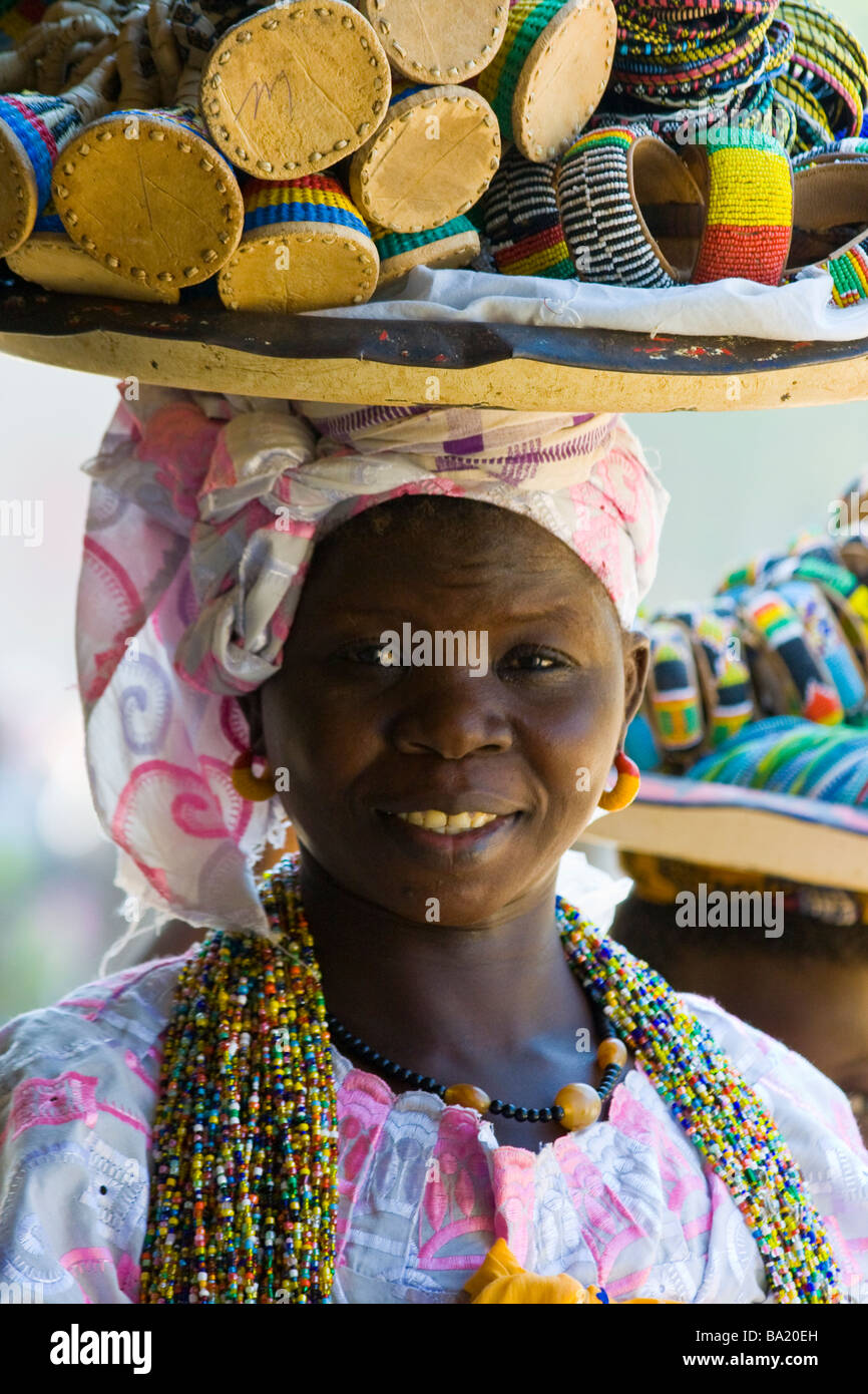 Malian Souvenir Vendor in Djenne Mali Stock Photo - Alamy
