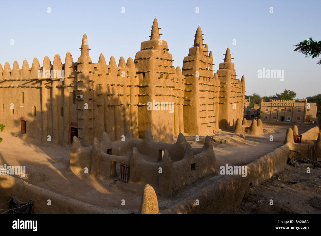 Great Mosque in Djenne Mali Stock Photo - Alamy