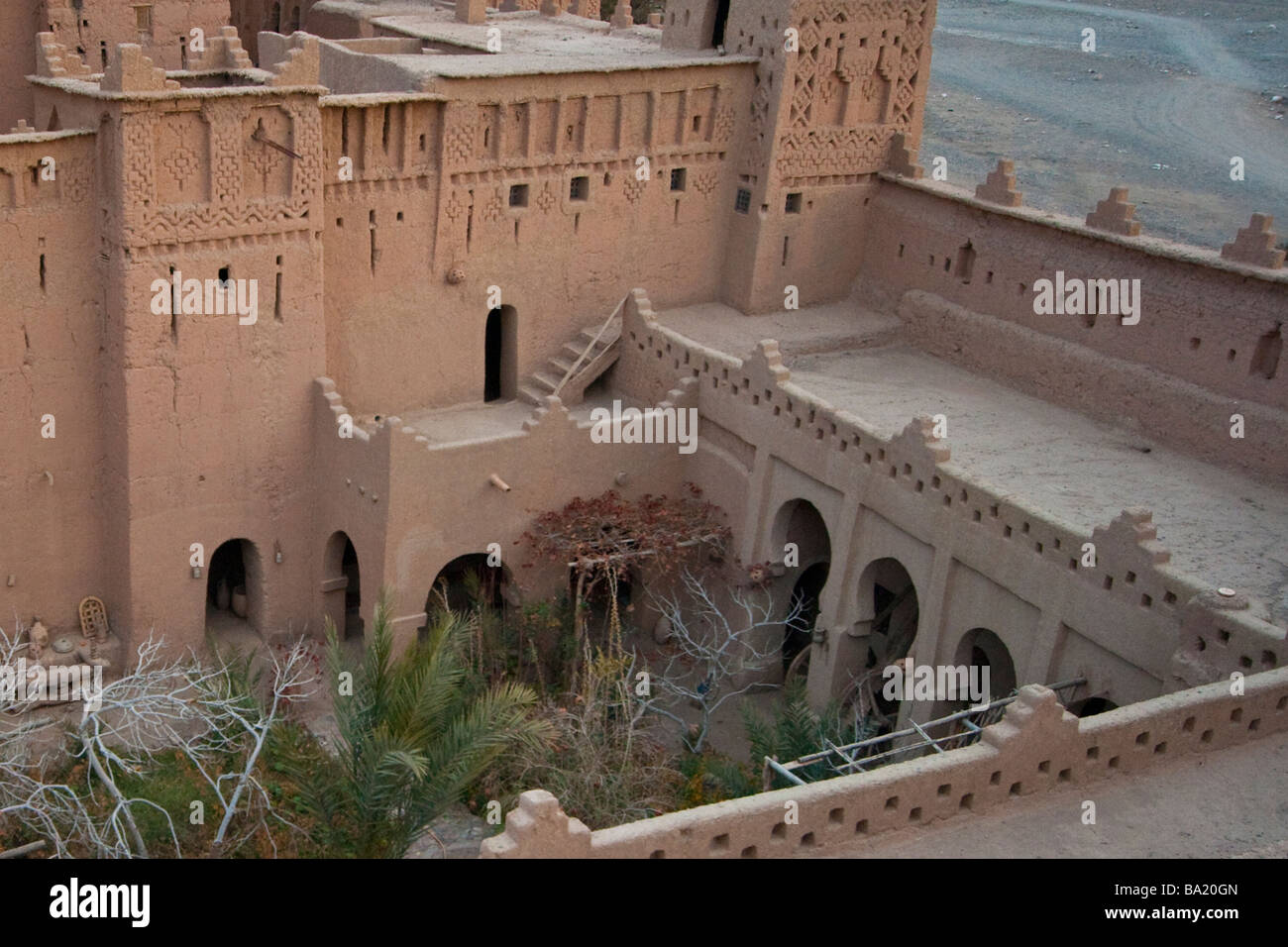 Kasbah Amerdil in the Skoura Oasis in Morocco Stock Photo - Alamy