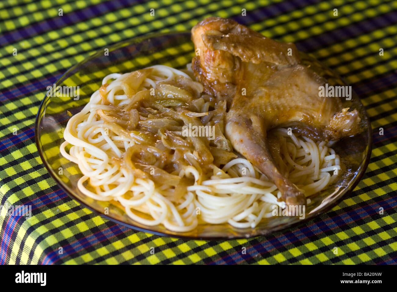 Yassa Poulet traditional Chicken Dish in Djenne Mali Stock Photo - Alamy