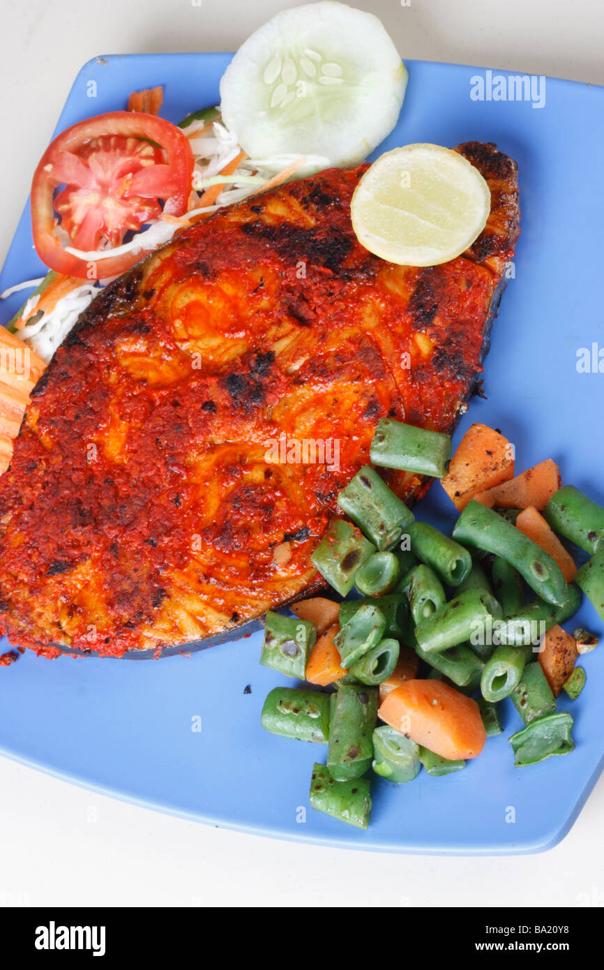 Goan spicy pomfret hi-res stock photography and images - Alamy