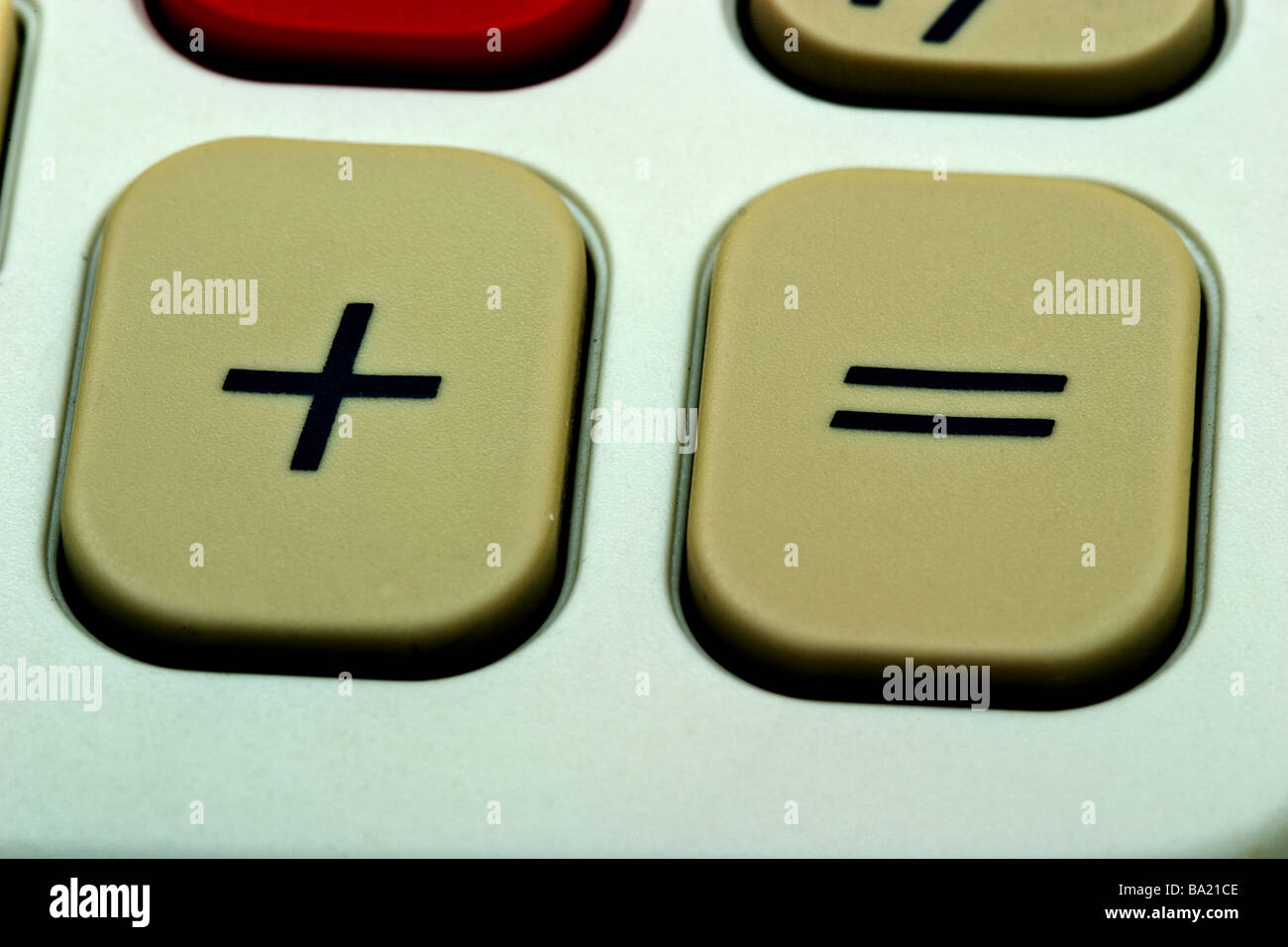 Plus key hi-res stock photography and images - Alamy