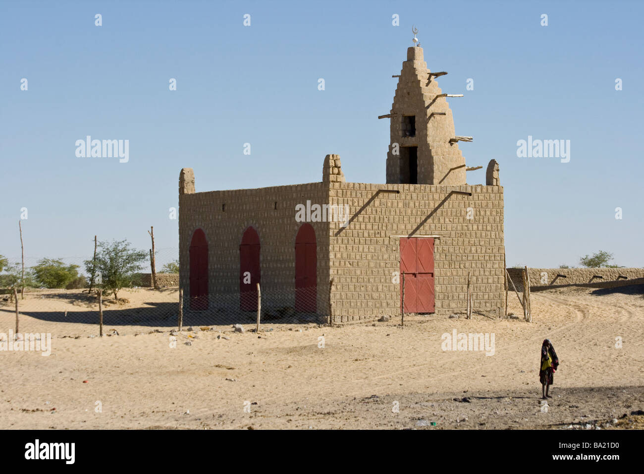 Small Local Mosque in Timbuktu Mali Stock Photo - Alamy