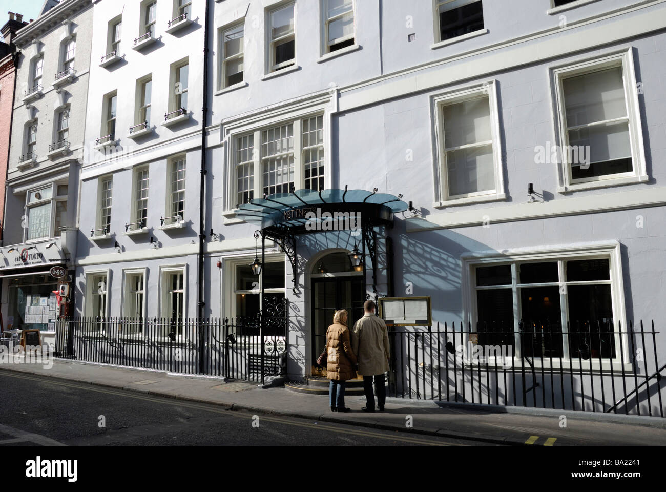 Kettners Restaurant Romilly Street Soho London Stock Photo - Alamy
