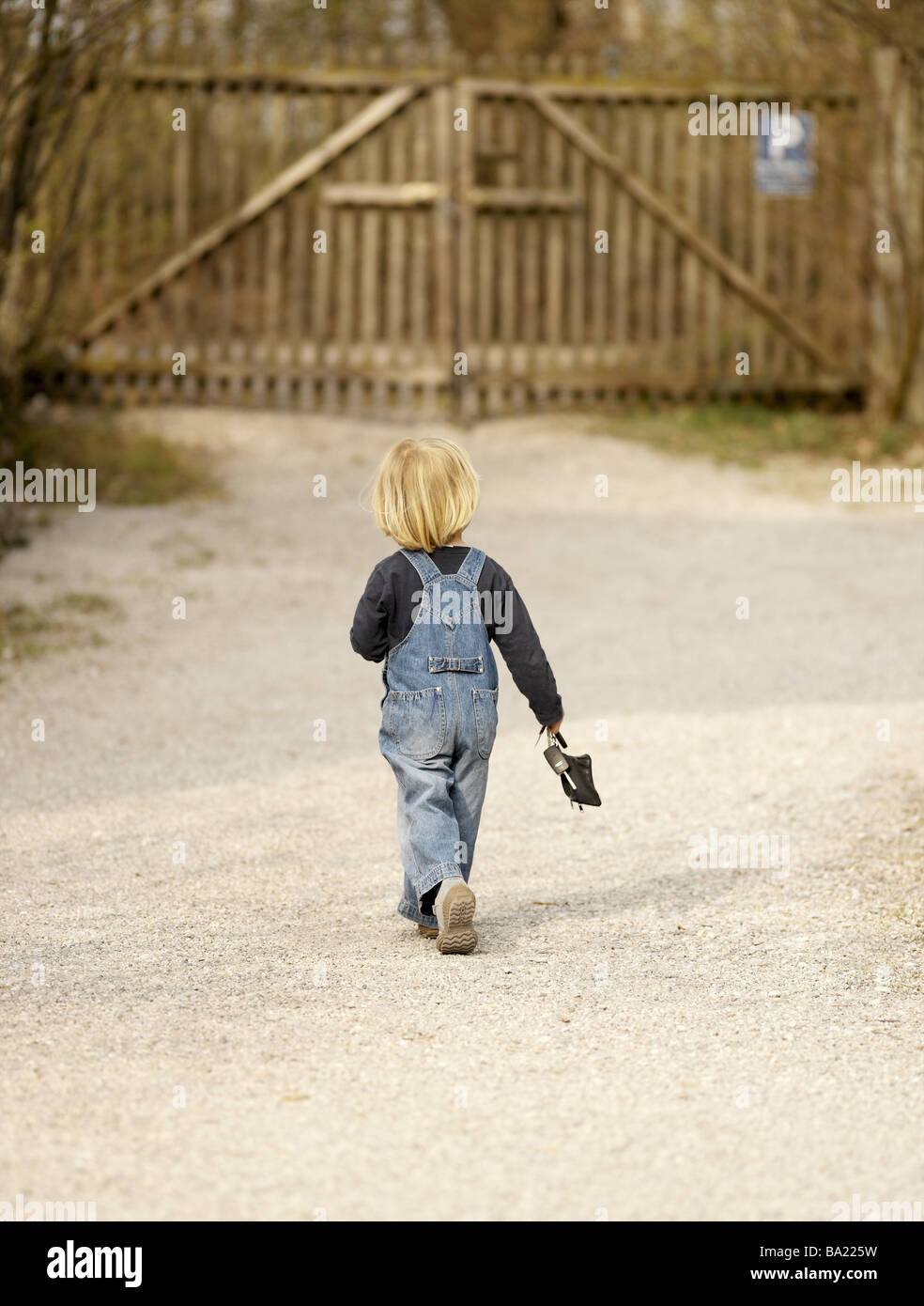 Yard-entrance gate toddler closed key-association movement back-opinion ...