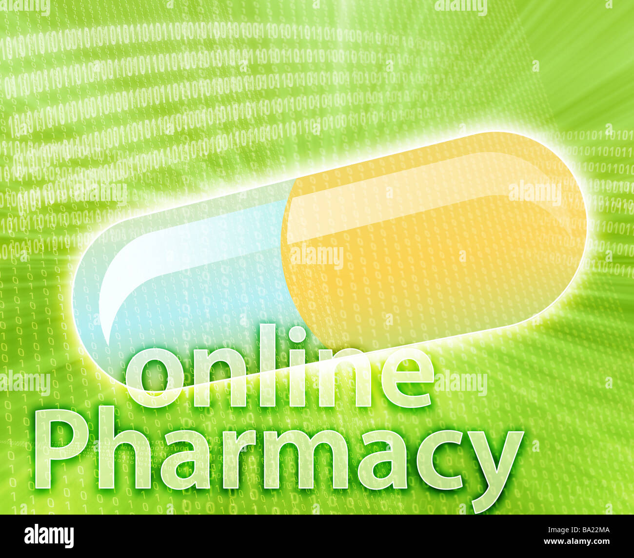 E medicine Online medicine ecommerce health pharmacy illustration Stock ...