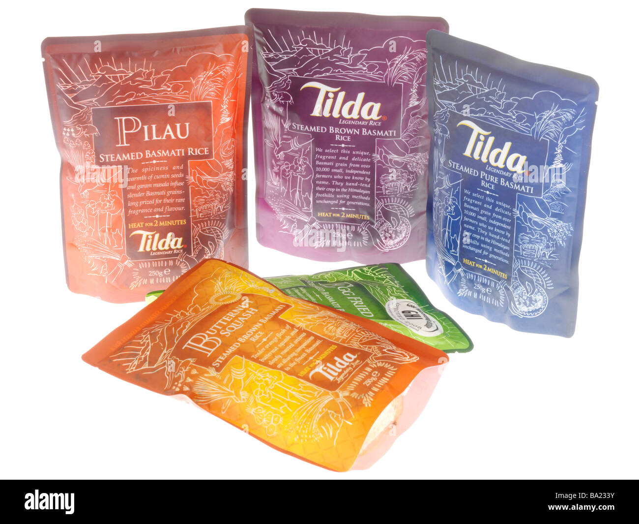 Basmati rice packet hi-res stock photography and images - Alamy