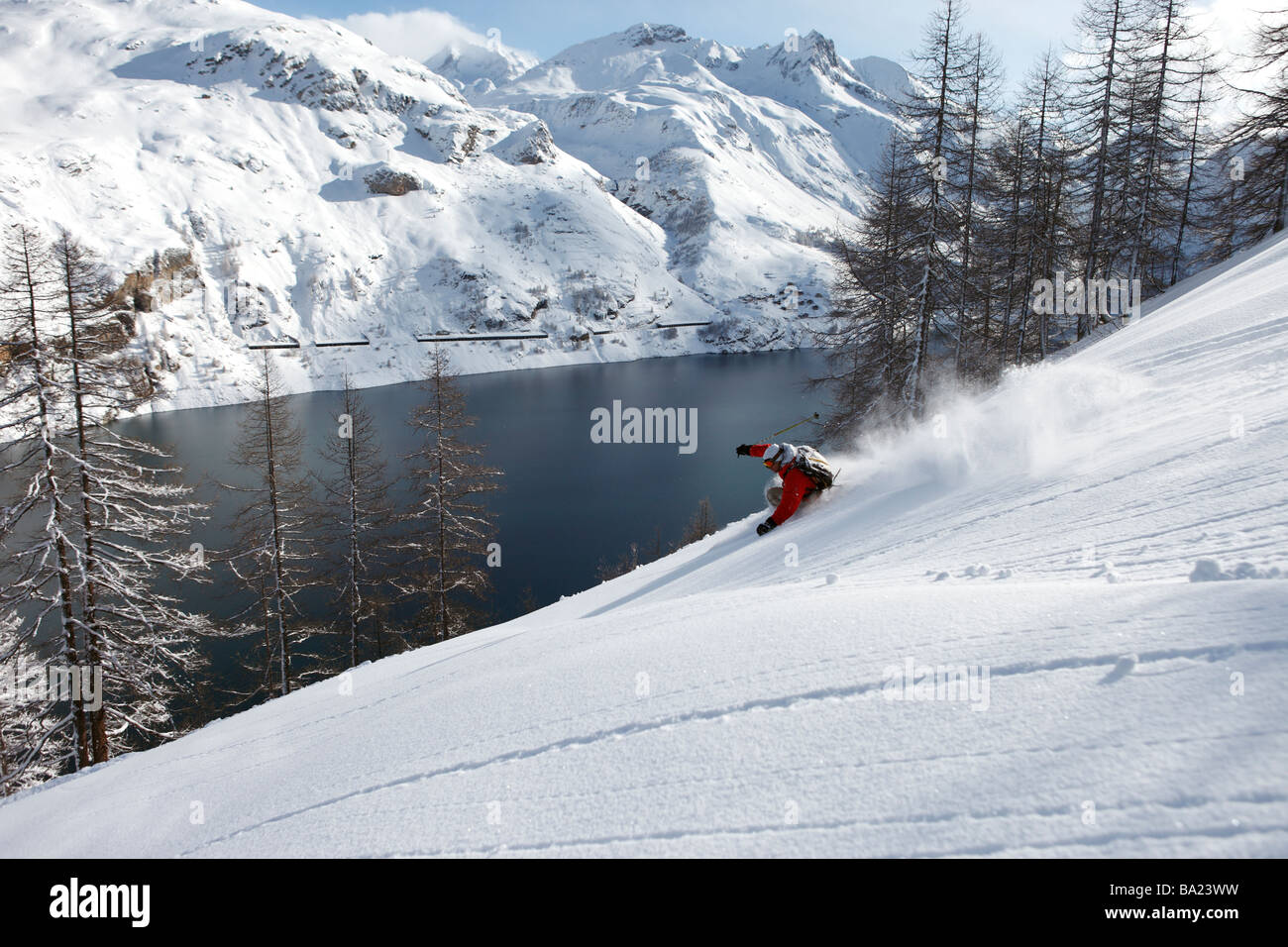 Tree skiing hi-res stock photography and images - Alamy