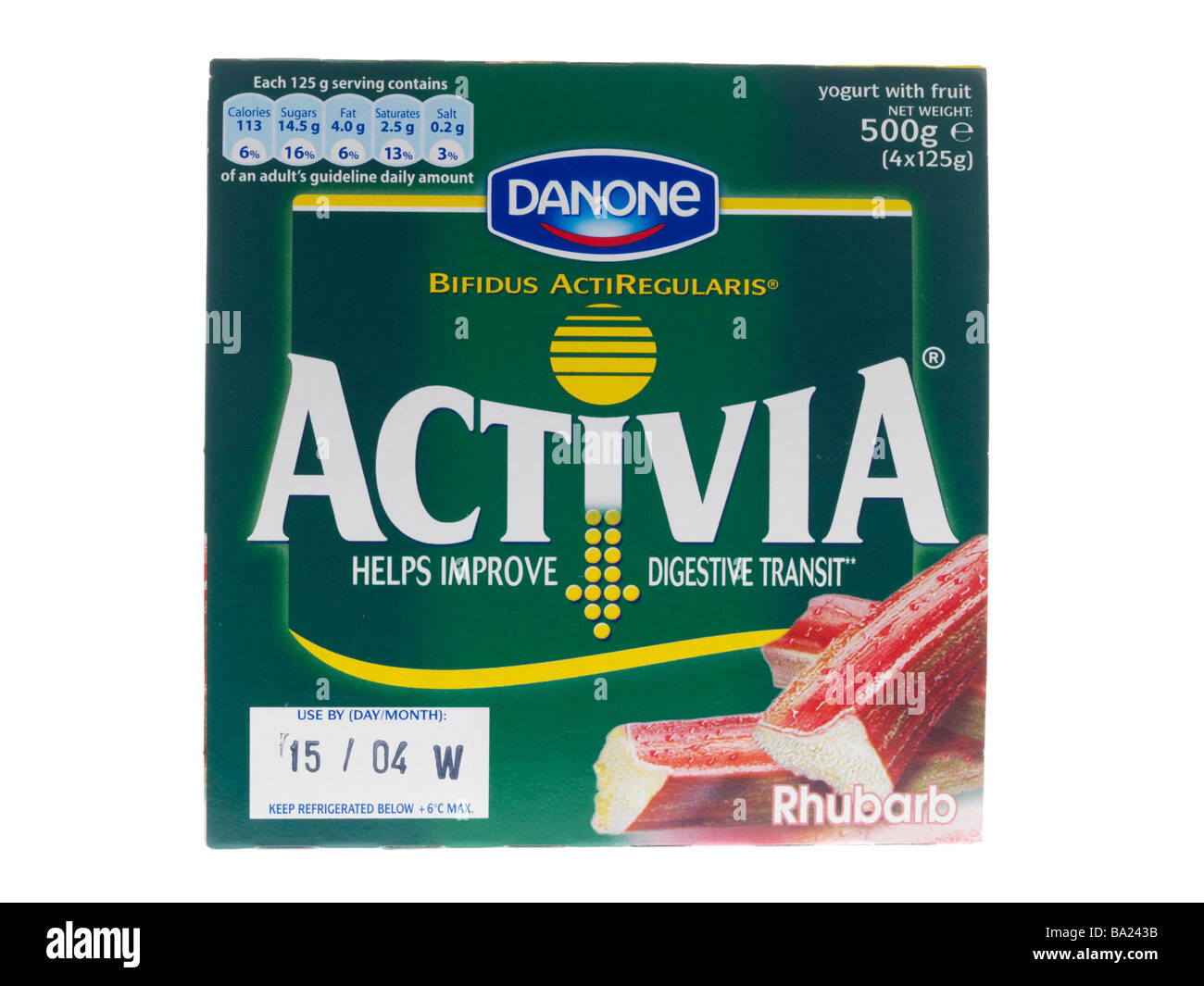 Danone Activa Branded Yogurt With Fruit For A Snack Or Breakfast ...