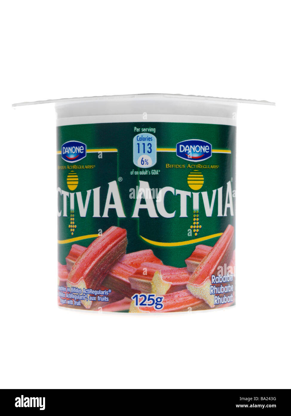 Danone Activa Branded Yogurt With Fruit For A Snack Or Breakfast ...