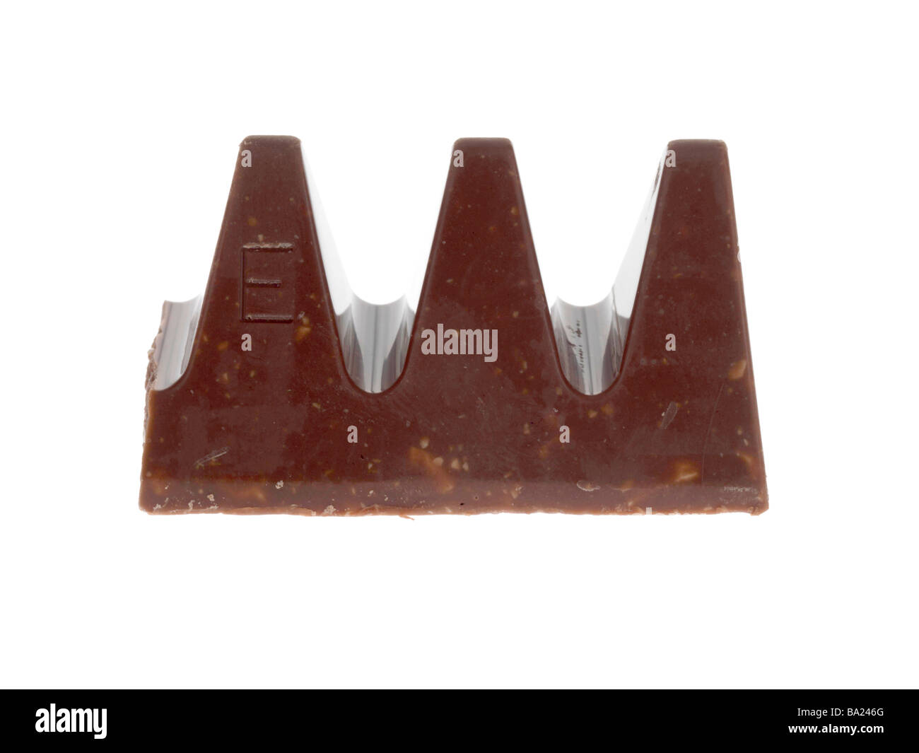Pieces of Toblerone Stock Photo - Alamy