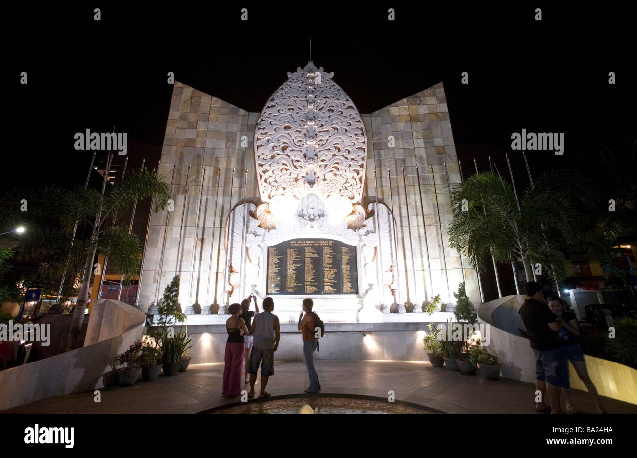 Indonesia Bali Kuta Beach, Memorial to Bali Bombing Stock Photo - Alamy