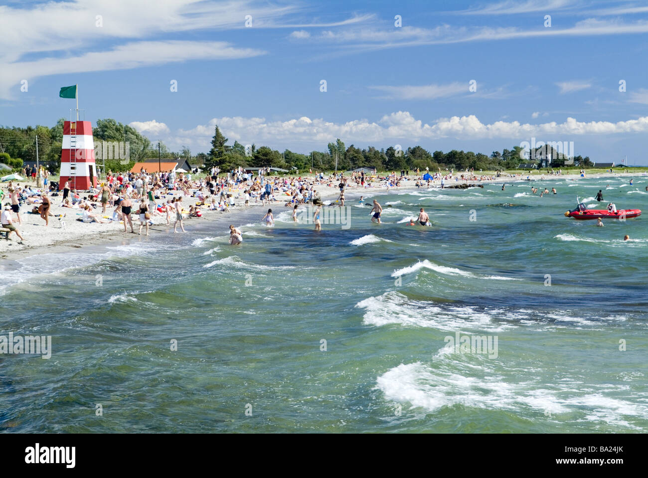 Denmark beach beaches tourists hi-res stock photography and images - Alamy