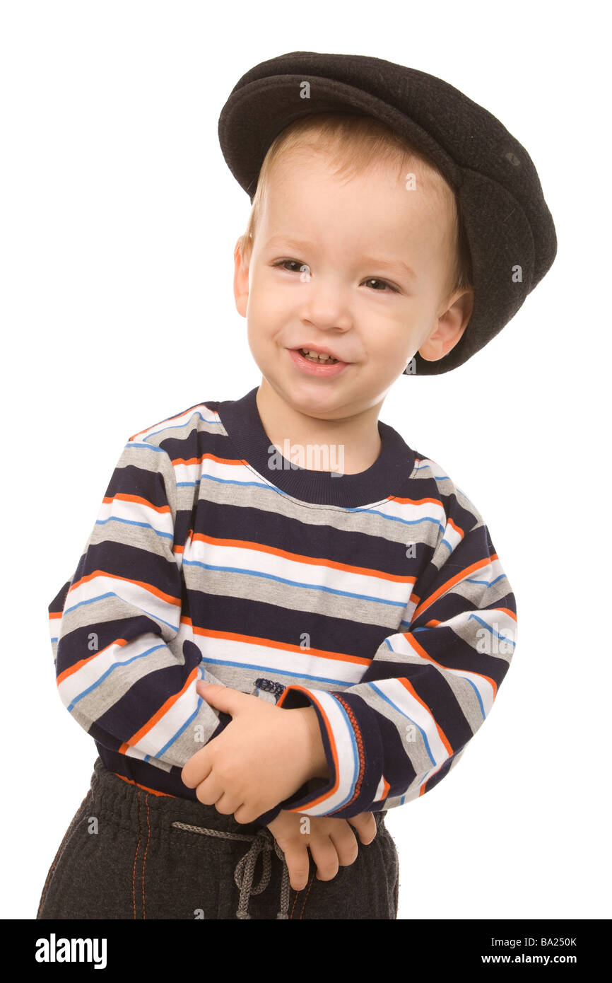 Boy peaked cap hi-res stock photography and images - Alamy