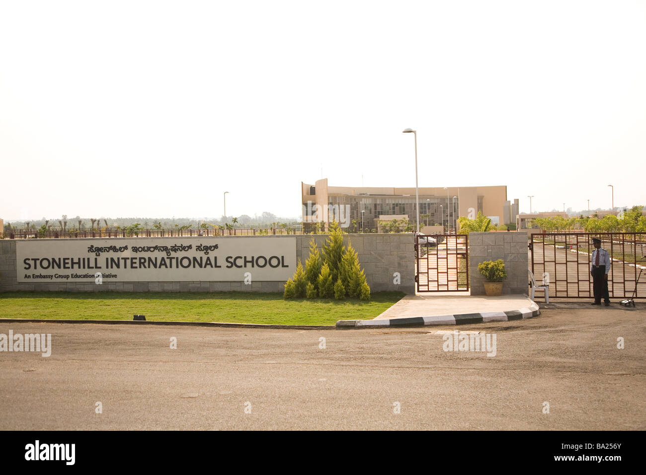 The exterior of Stonehill International School in Bangalore, India ...