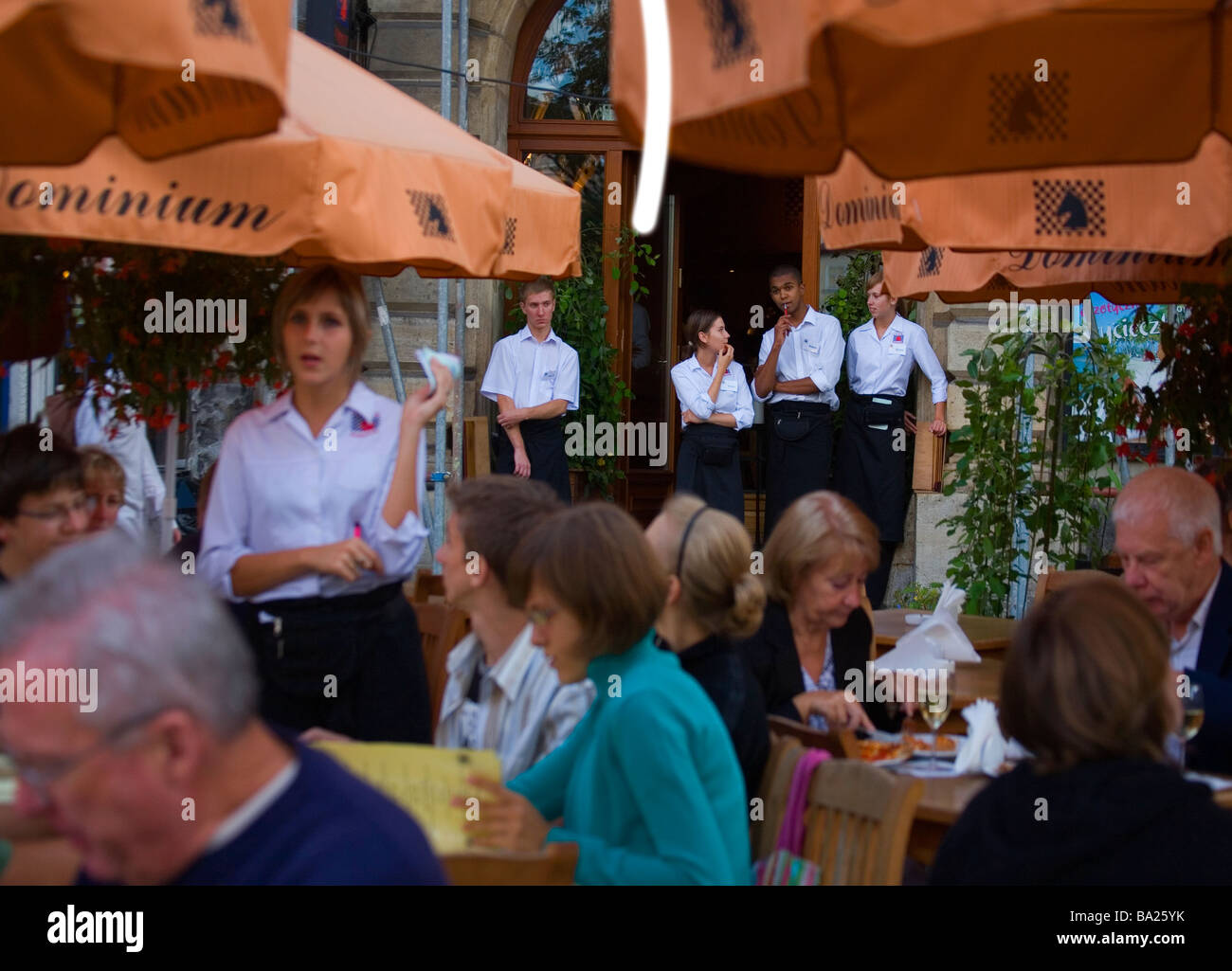 Polish waitress krakow tourism hi-res stock photography and images - Alamy
