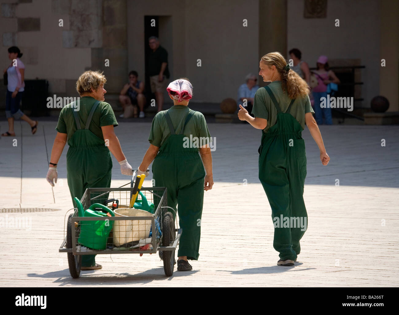 Poland Krakow people Stock Photo - Alamy