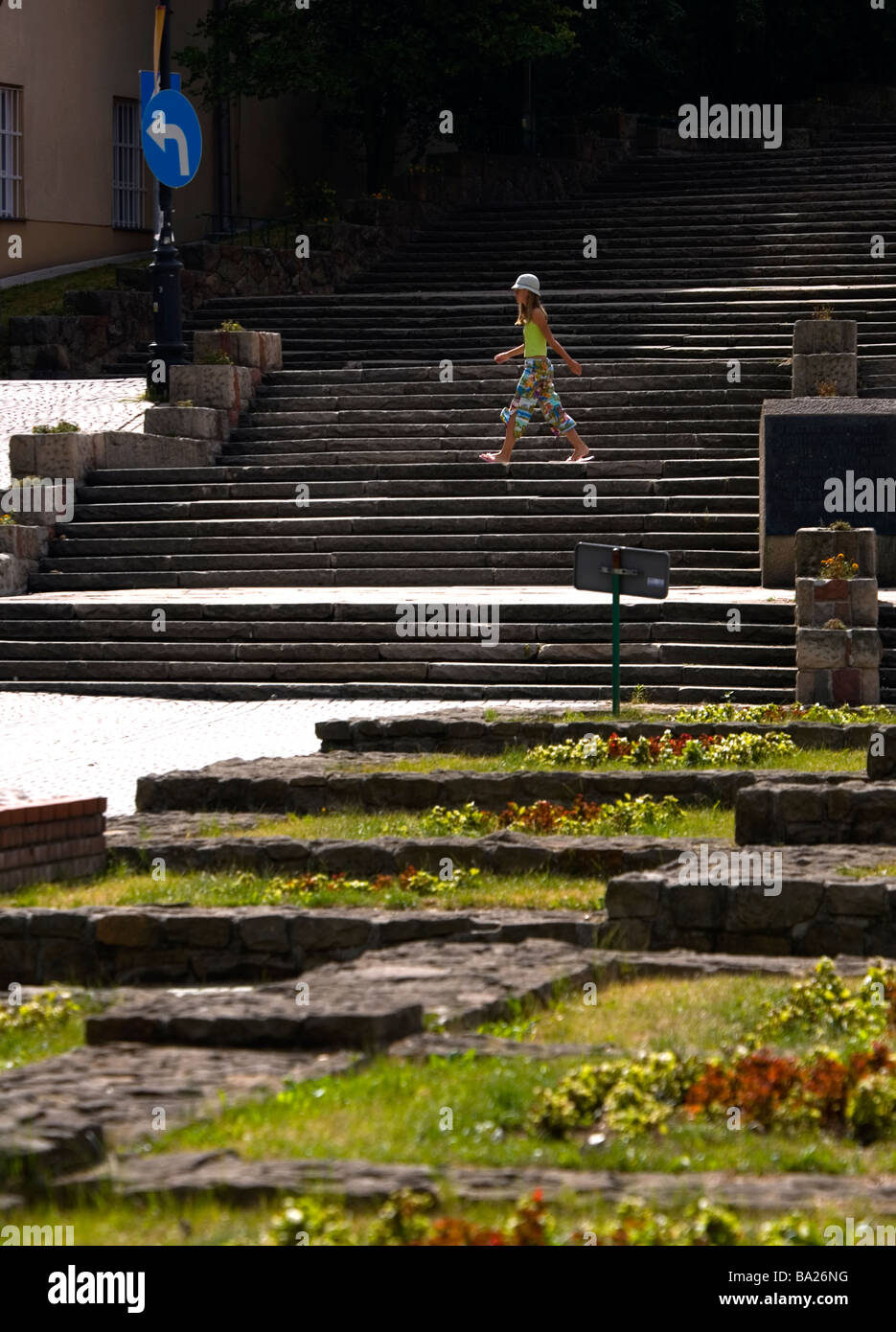 Going up stairs Stock Photo - Alamy