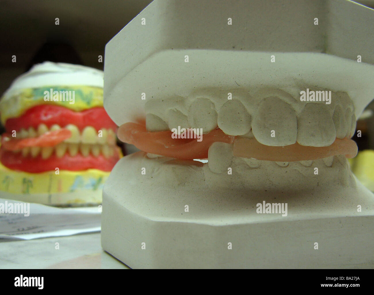 Denture plate hi-res stock photography and images - Alamy