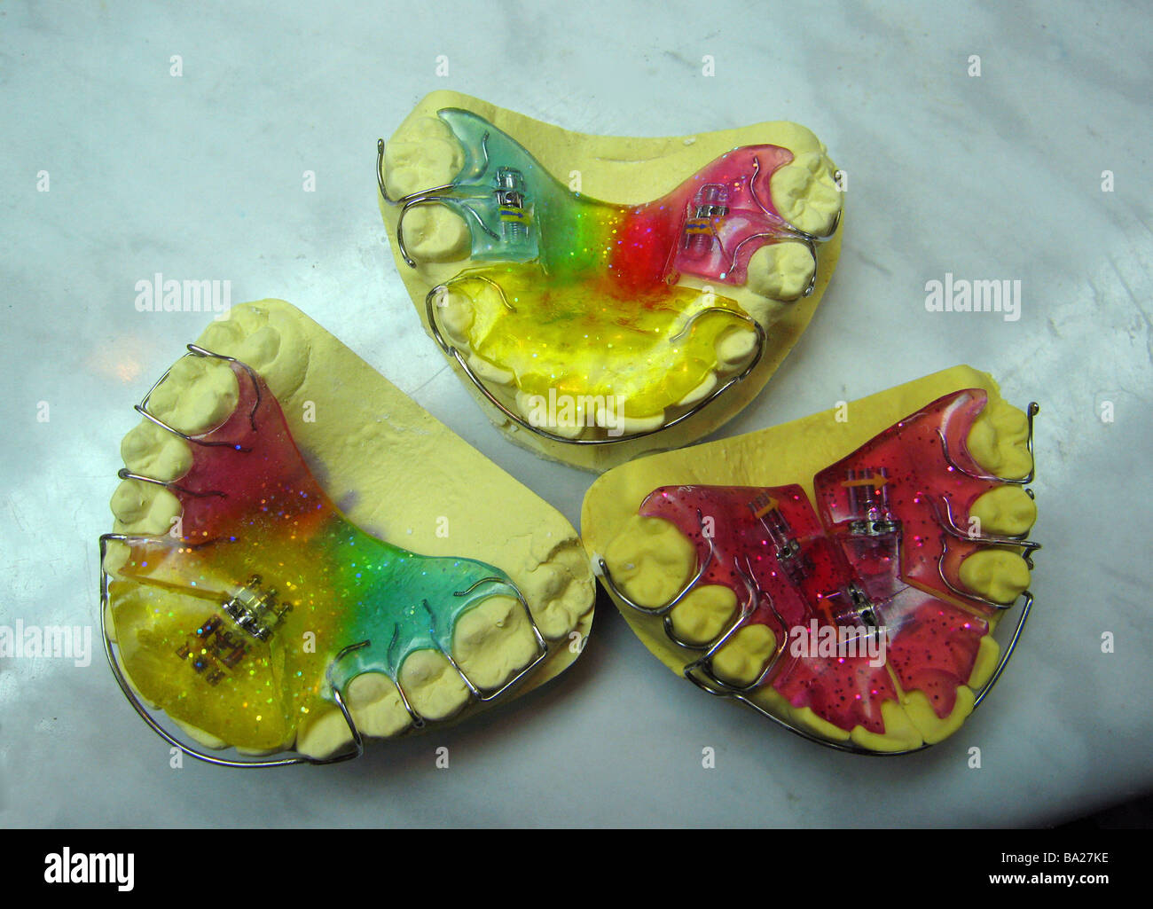 Set of teeth model hi-res stock photography and images - Alamy