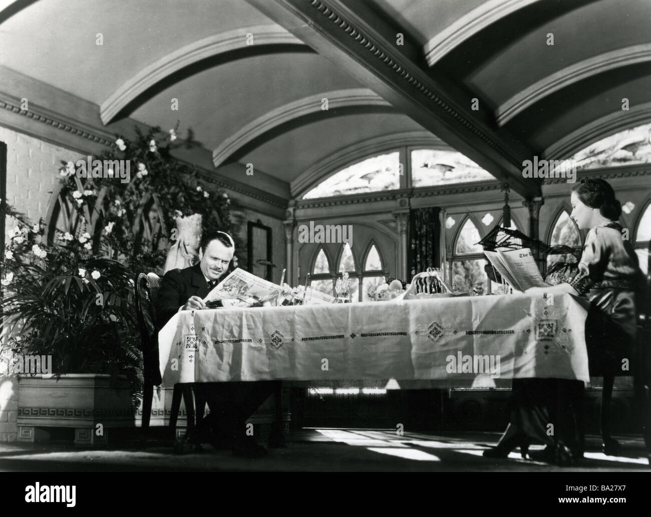 CITIZEN KANE 1941 RKO film with Orson Welles and Dorothy Comingore ...