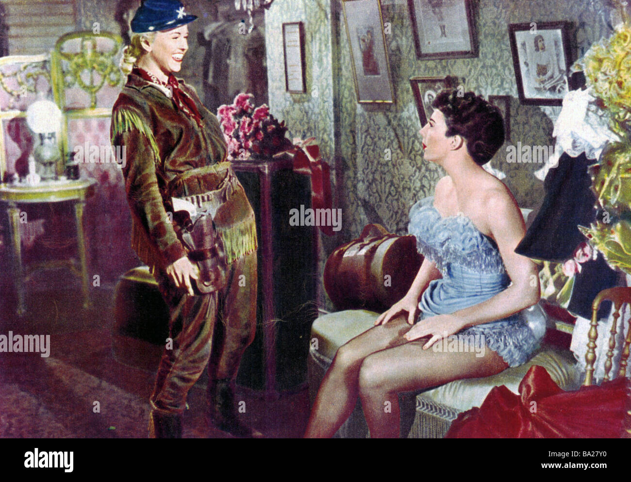CALAMITY JANE 1953 Warner film with Doris Day Stock Photo - Alamy