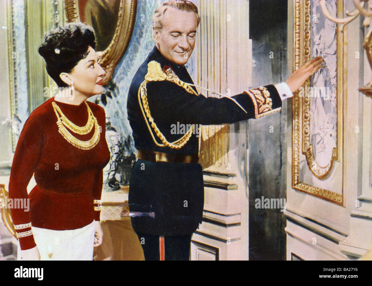 CALL ME MADAM 1953 TCF film with Ethel Merman and George Sanders Stock ...