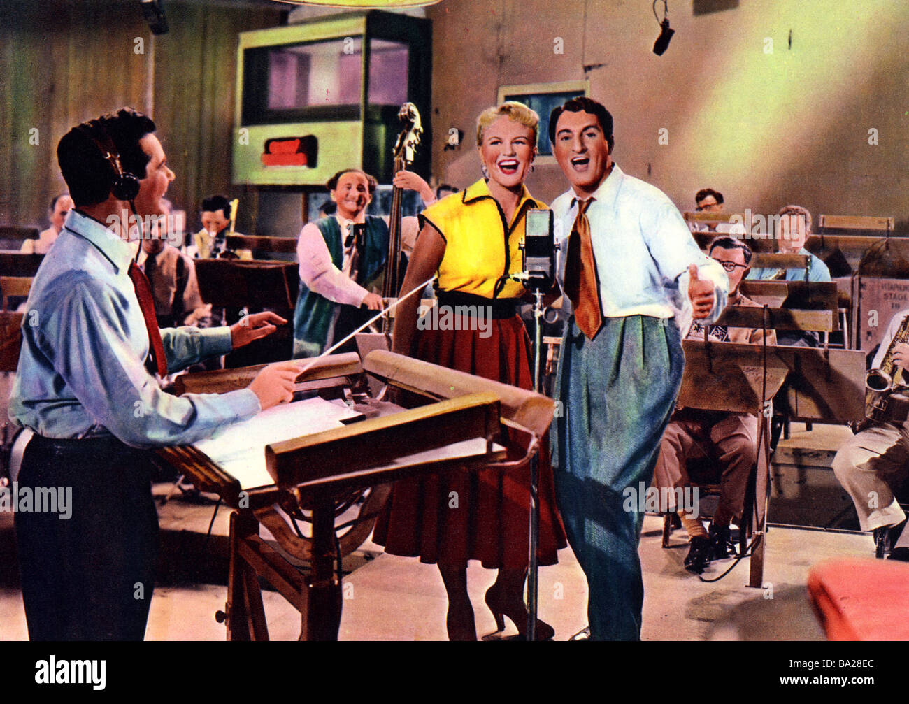 THE JAZZ SINGER 1953 Warner film with Peggy Lee and Danny Thomas Stock ...