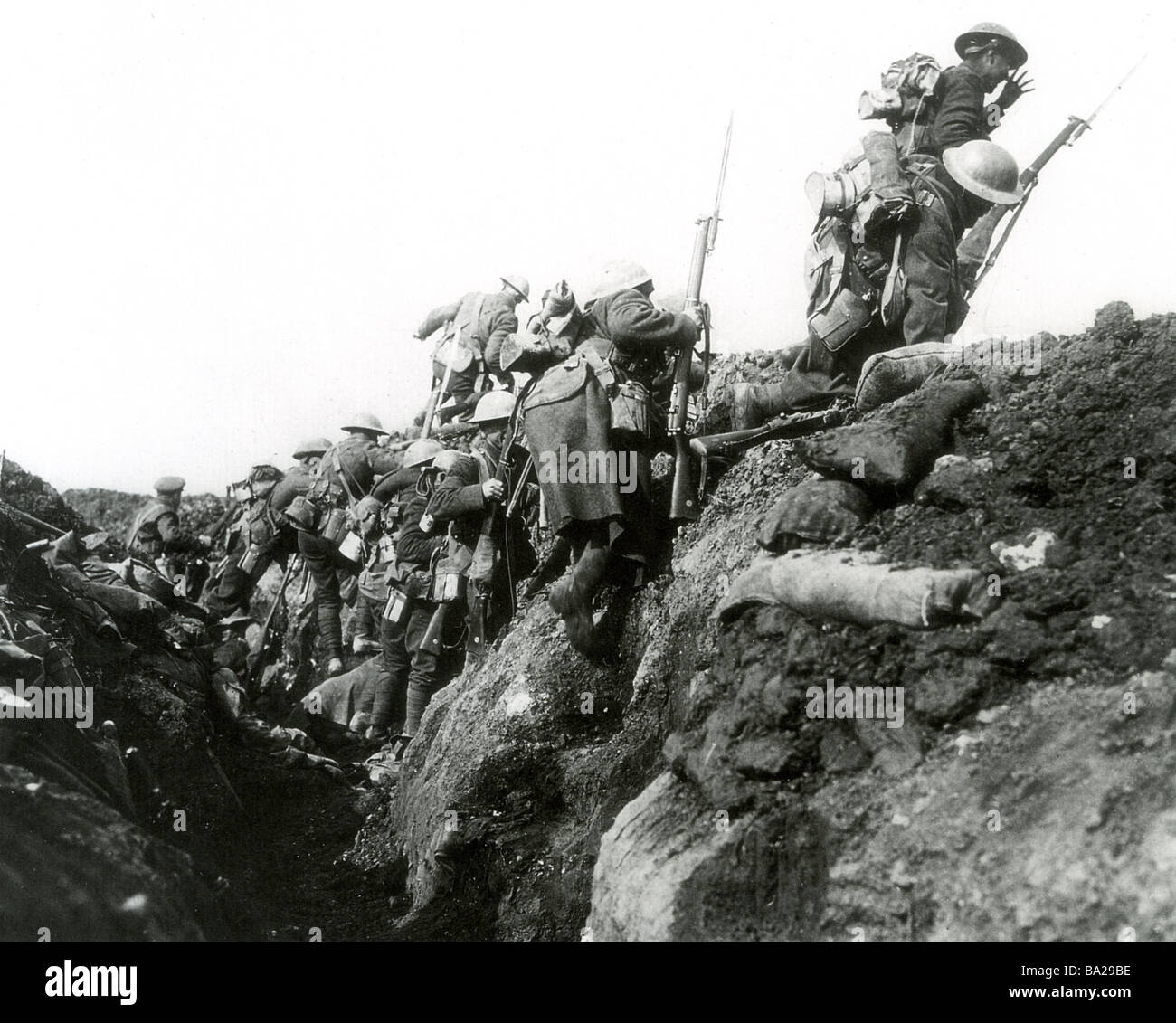 Trench warfare wwi hi-res stock photography and images - Alamy