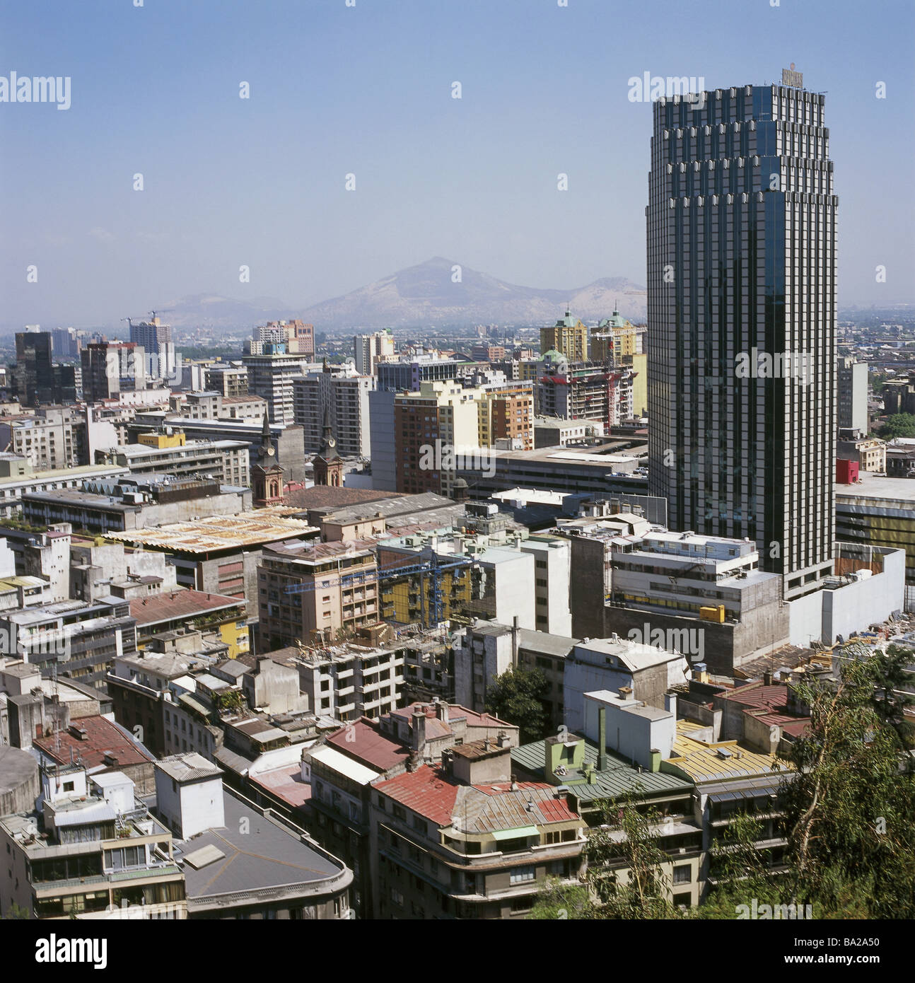 Chile Santiago de Chile city-overview South America central-Chile ...