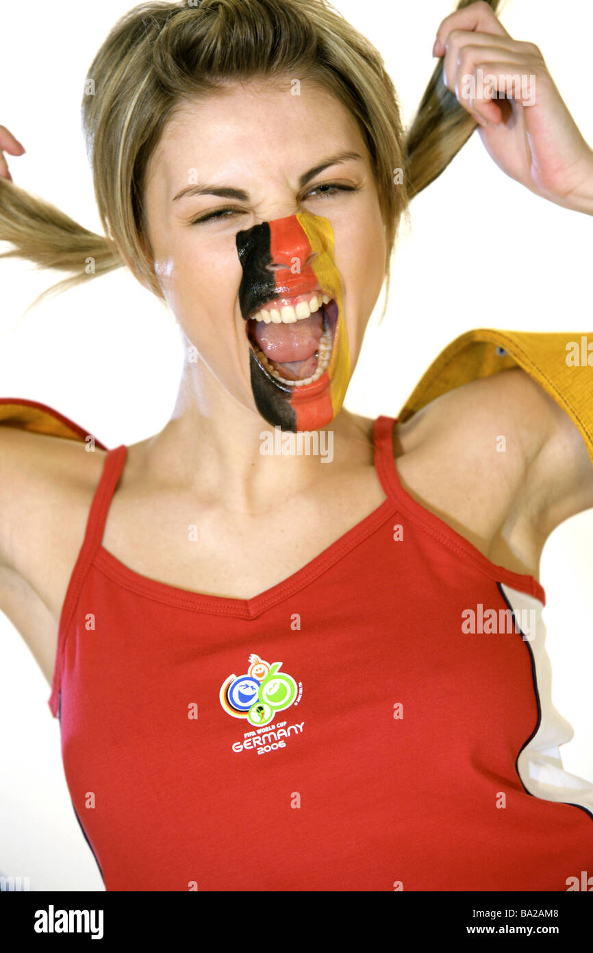 Screaming face painting hi-res stock photography and images - Alamy
