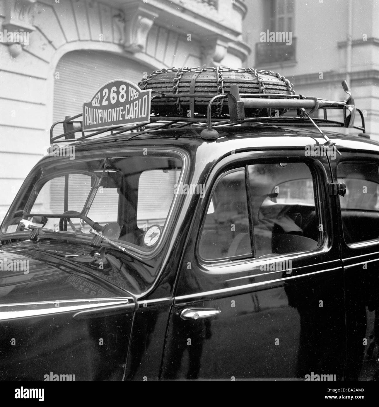 Rallye automobile monte carlo Black and White Stock Photos & Images - Alamy