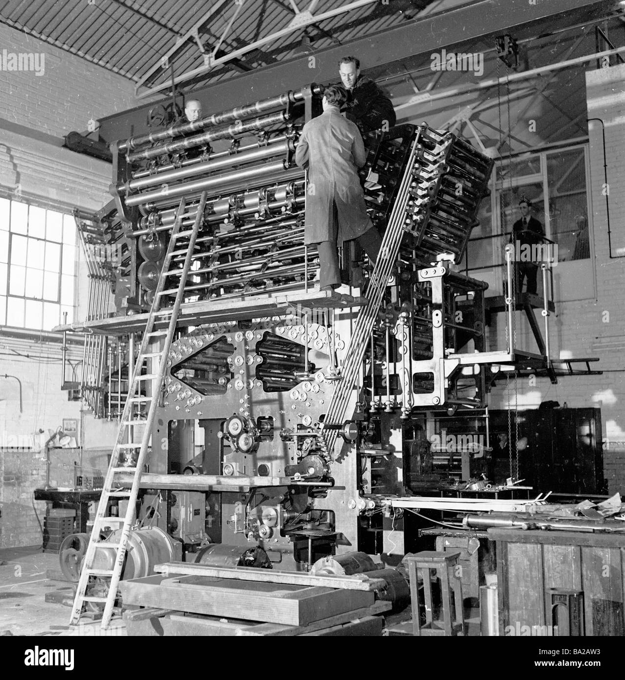 Black workers 1950 High Resolution Stock Photography and Images - Alamy