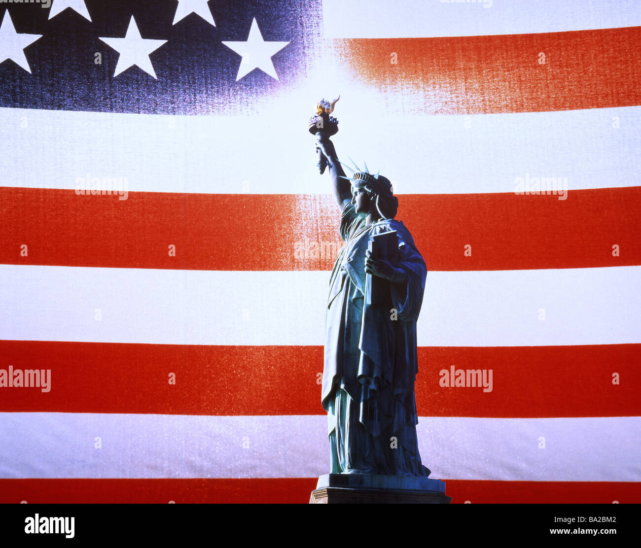 Lady liberty american flag hi-res stock photography and images - Alamy