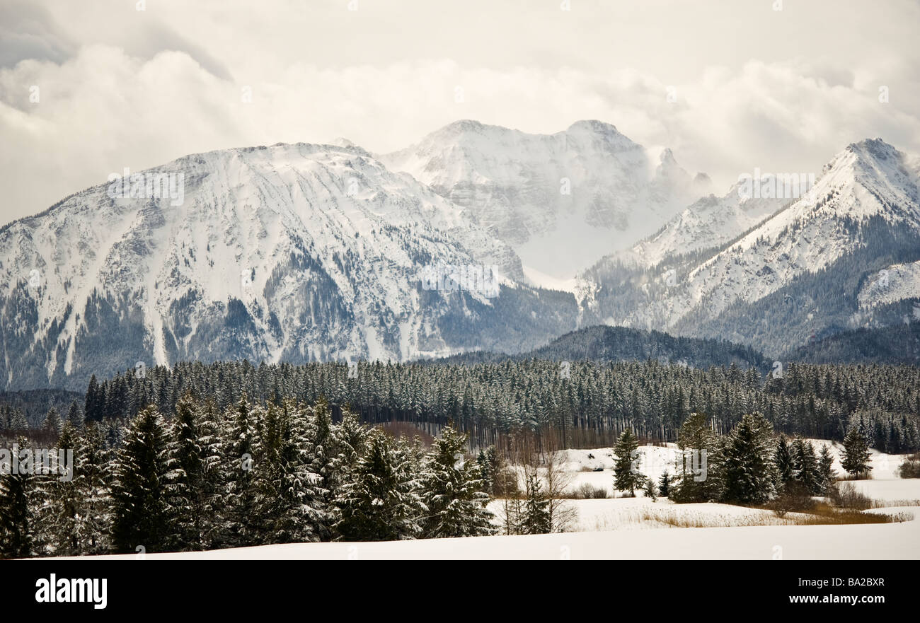 Storm over alps hi-res stock photography and images - Alamy