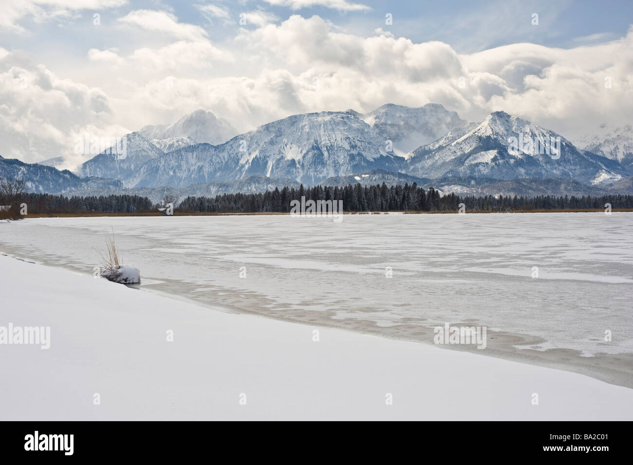 Mountain lake weissensee in hi-res stock photography and images - Alamy