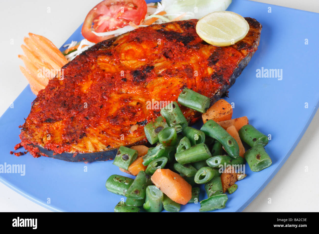 Pomfret Dry is a snack from goa in which masala marinade is applied to ...