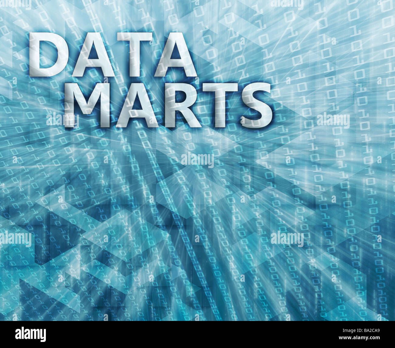 Data mart abstract computer technology concept illustration Stock Photo ...