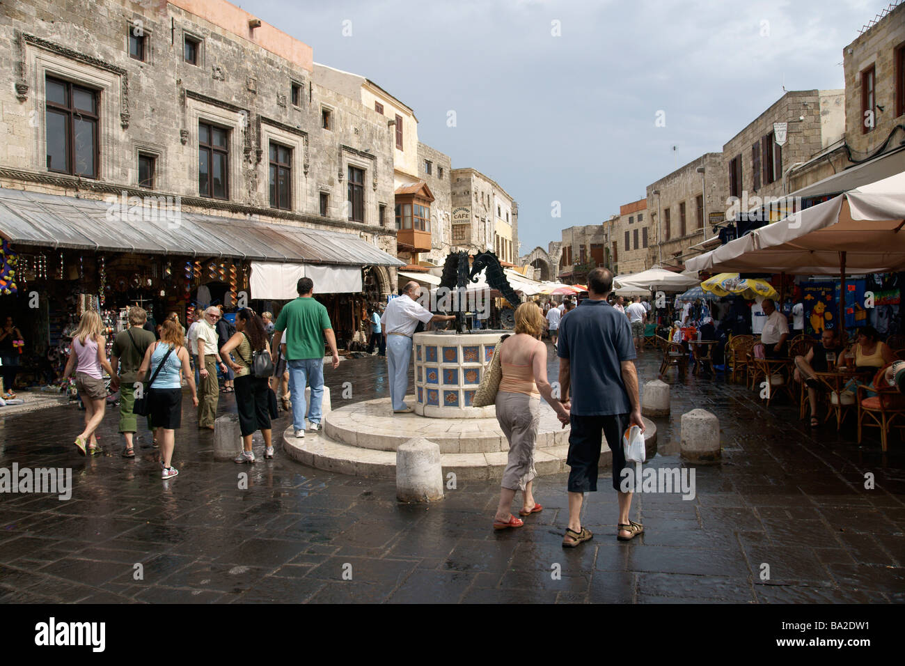The old town of Rhodes Greece (c) Marc Jackson Photography Stock Photo ...